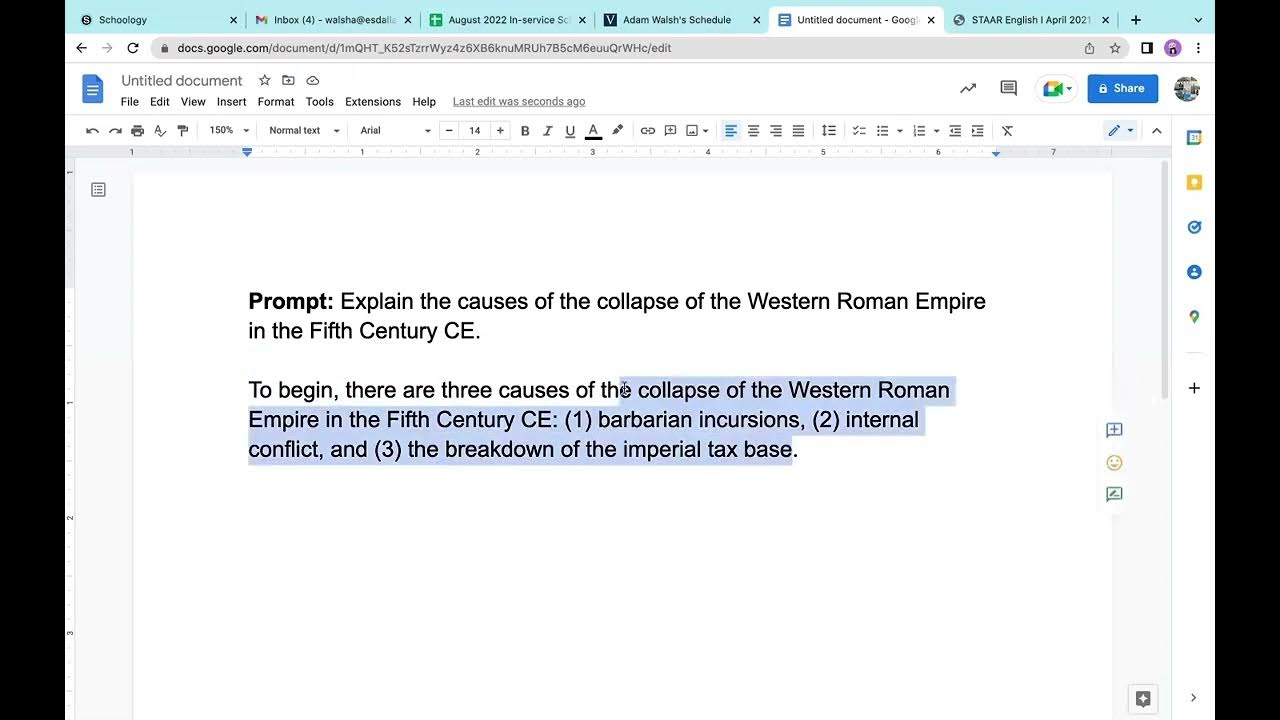 How to Write a Three-Part Thesis - YouTube