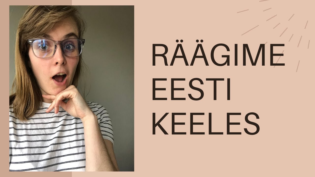 American tries to speak Estonian - YouTube