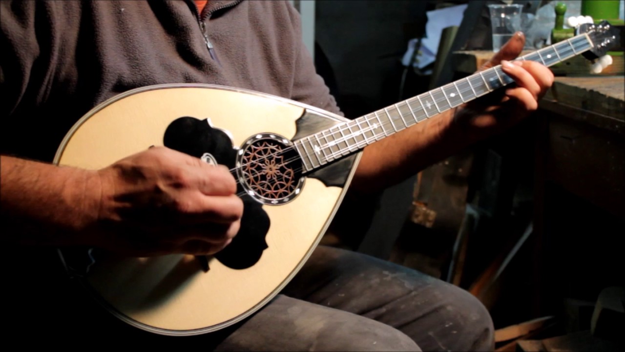 Τρίχορδο παλίσσανδρος με ροζέττα-Rosewood six string bouzouki - YouTube