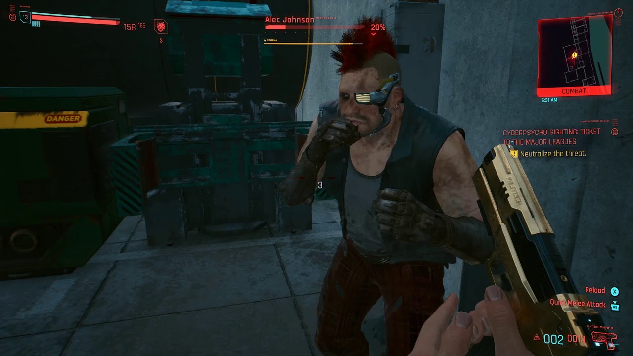 Cyberpsycho Location Alec Johnson Cyberpunk 2077 - YouTube