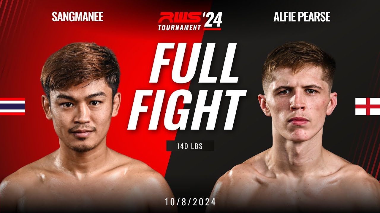 Full Fight l Sangmanee Sookdainhailao vs Alfie Pearse Sor. Dechapan I ...