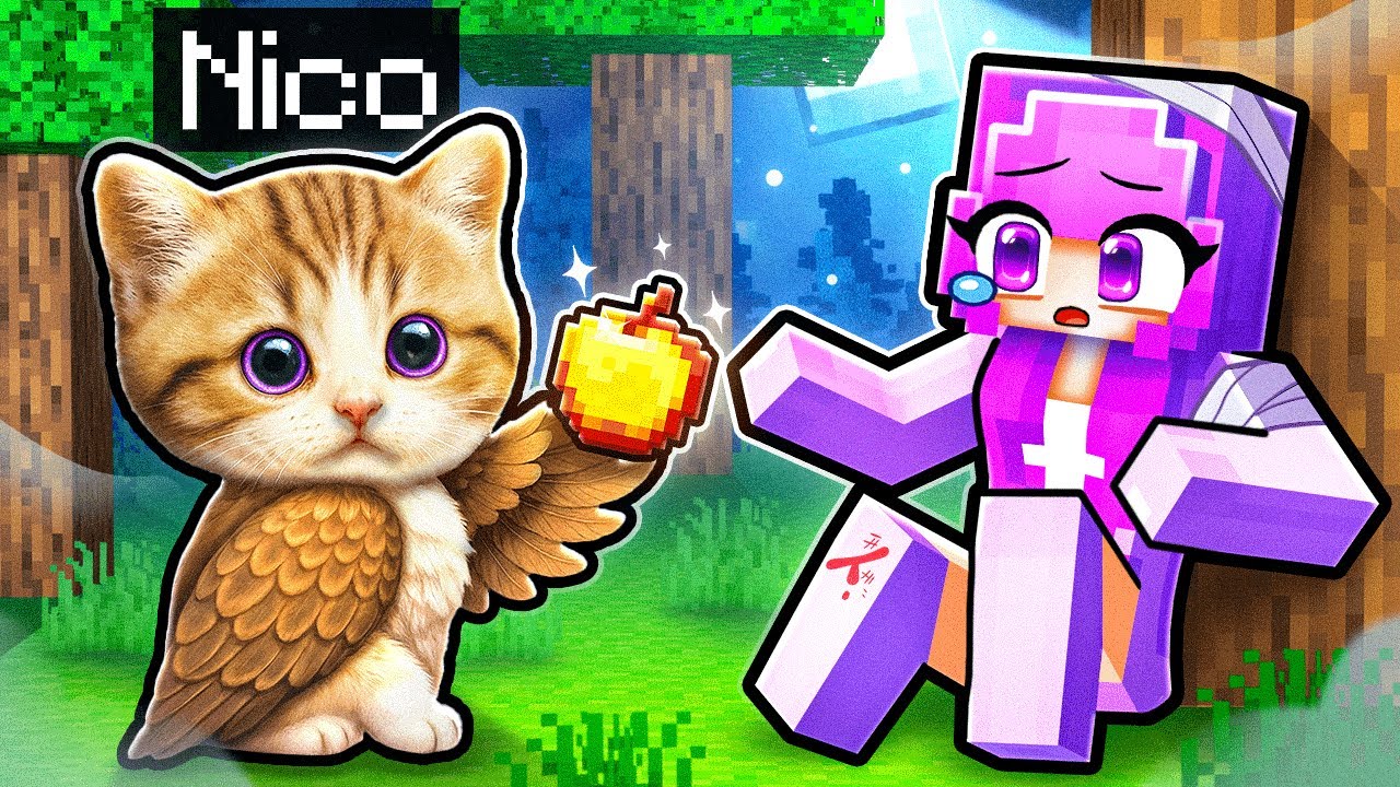 Playing as a BABY MEOWL BRAINROT in Minecraft! - YouTube