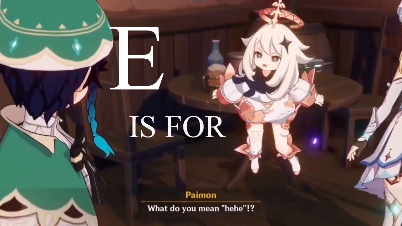 Learn Alphabet with Genshin impact - YouTube