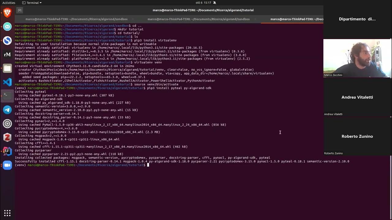 Week 2 - International School on Algorand Smart Contracts: Smart contracts development Lab in ...