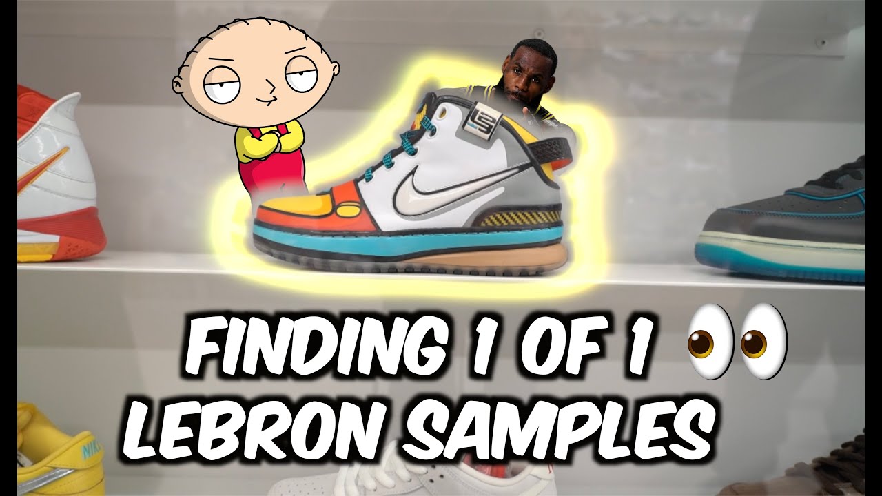 Finding 1 of 1 Lebron Samples (Sneaker Shopping) - YouTube
