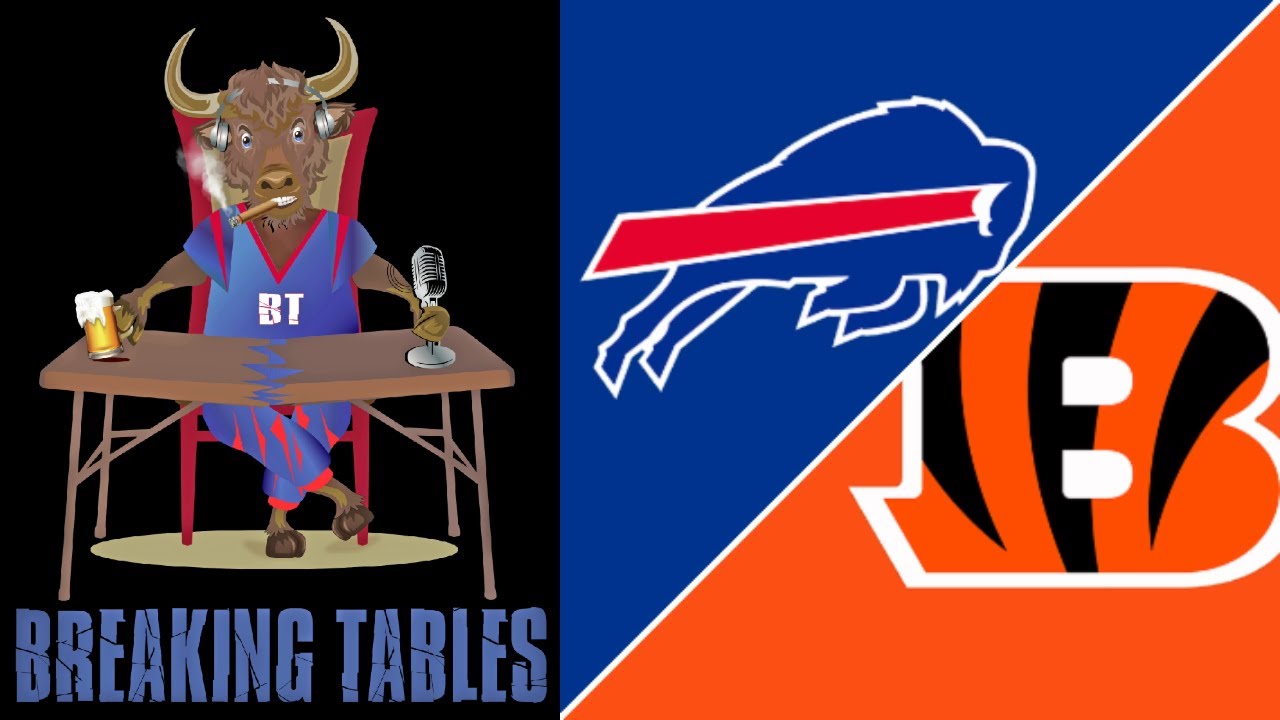 Bills vs Bengals Tailgate | Breaking Tables - YouTube