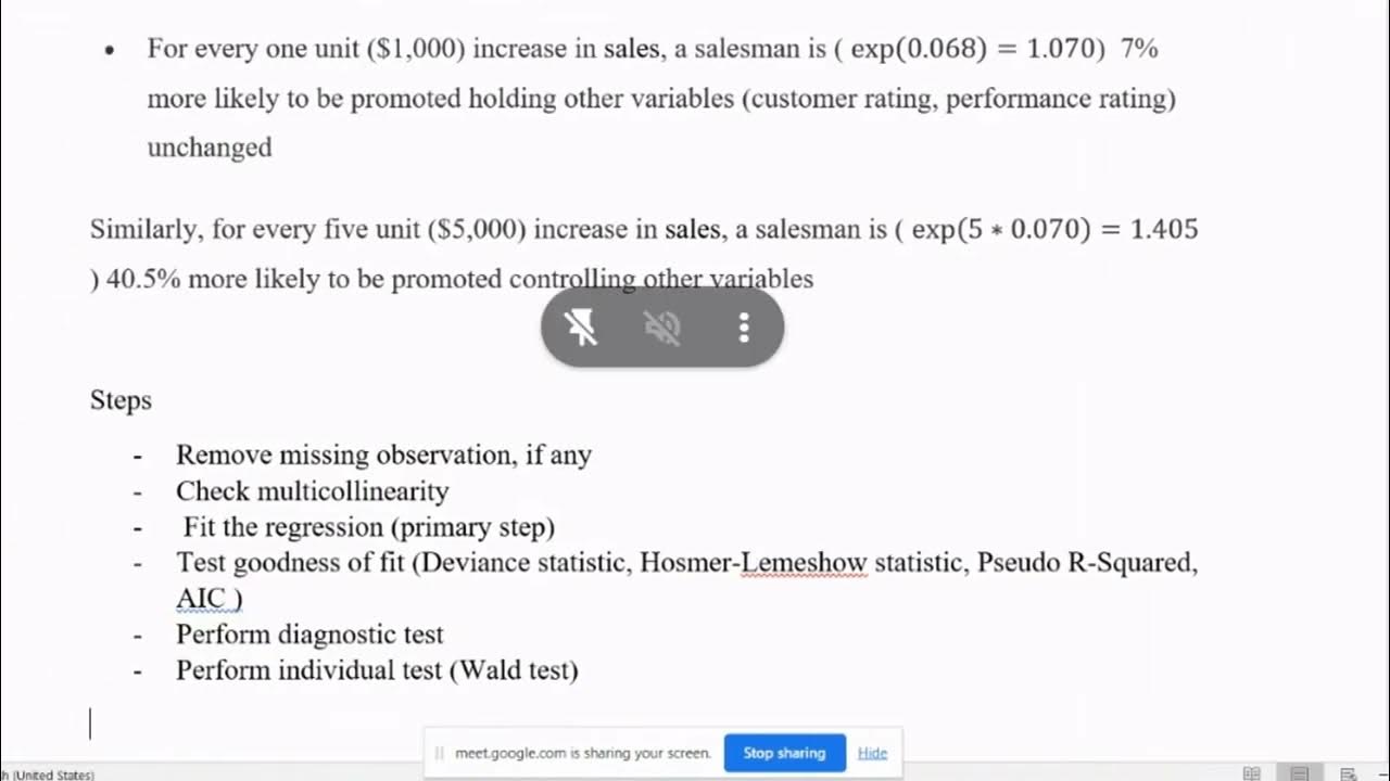 Logistic Regression Analysis Step by Step. Lecture 10. Professor Sunta. Jahangirnagar University ...
