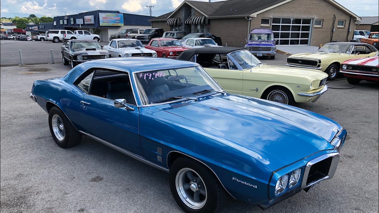 Test Drive 1969 Pontiac Firebird SOLD $19,900 Maple Motors #684 - YouTube