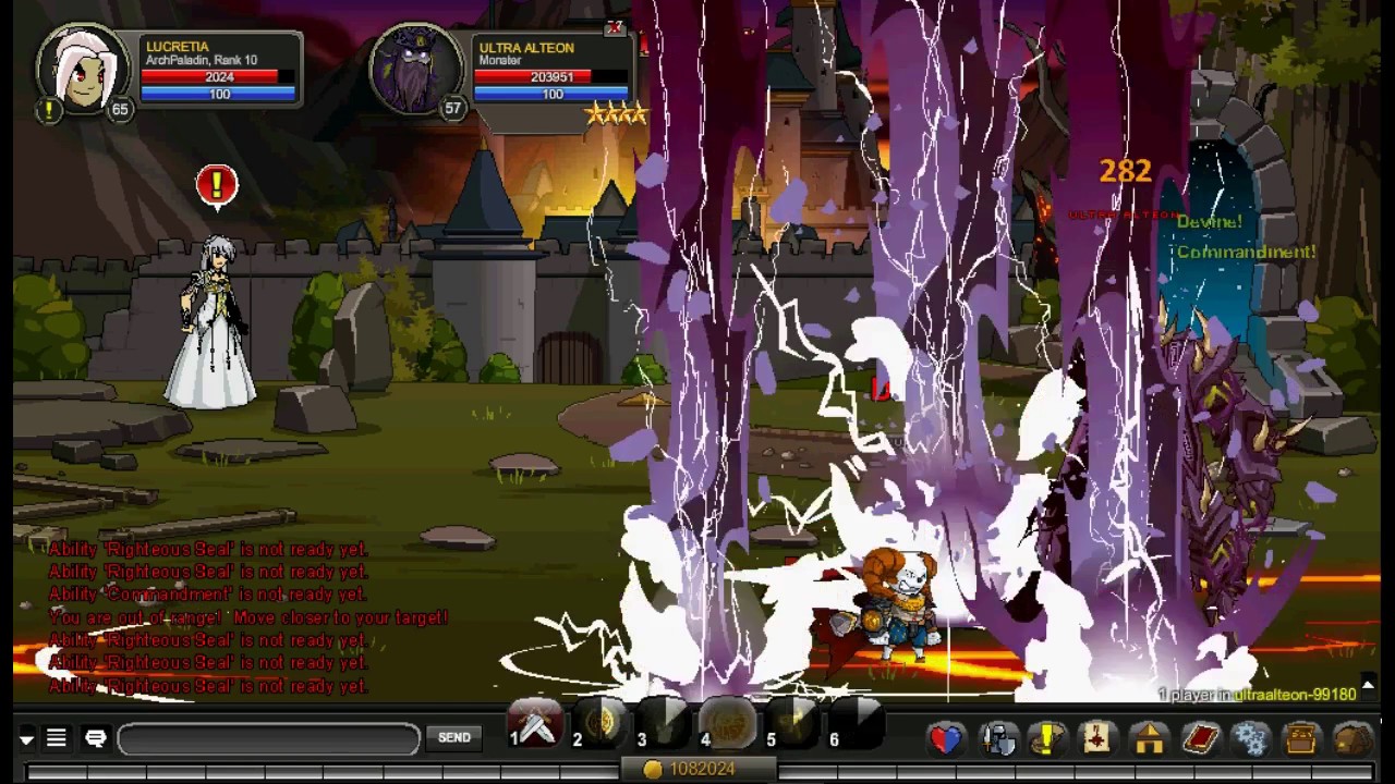 Ultra Alteon Solo - Archpaladin - AQW - Adventurequest worlds ...