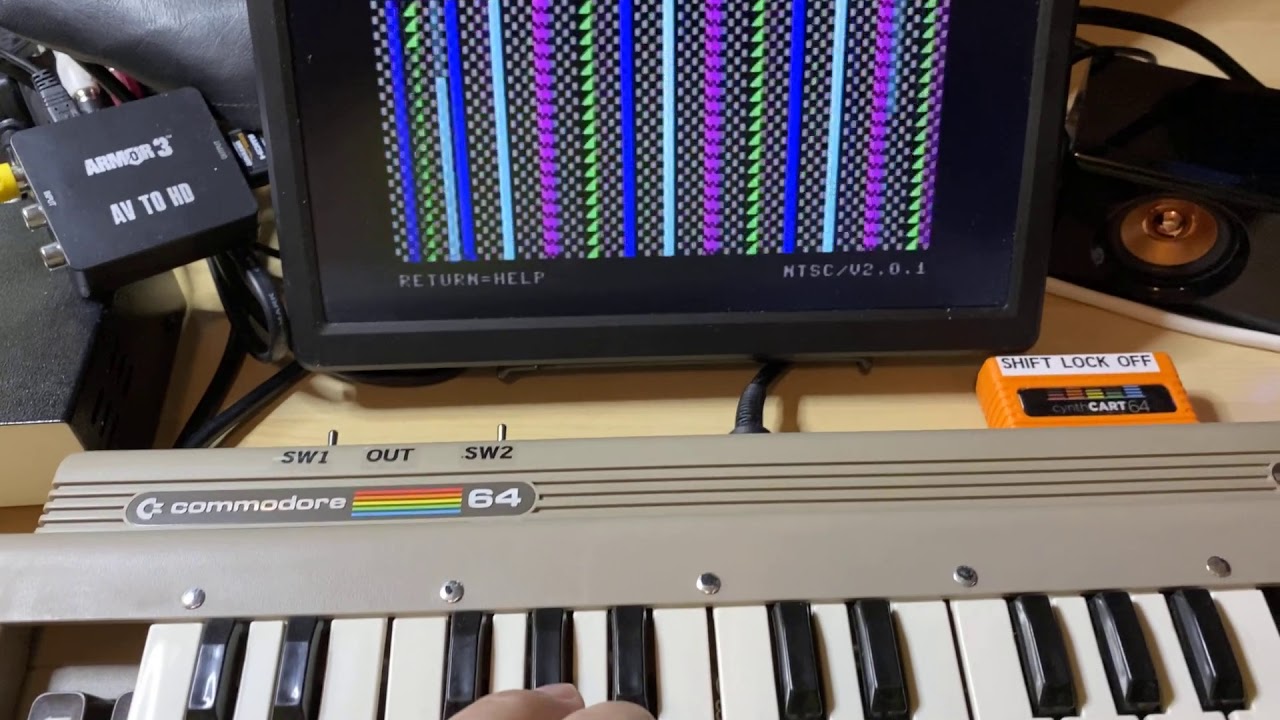 Commodore 64 - CynthCart + SIDFX sample part 3 - YouTube