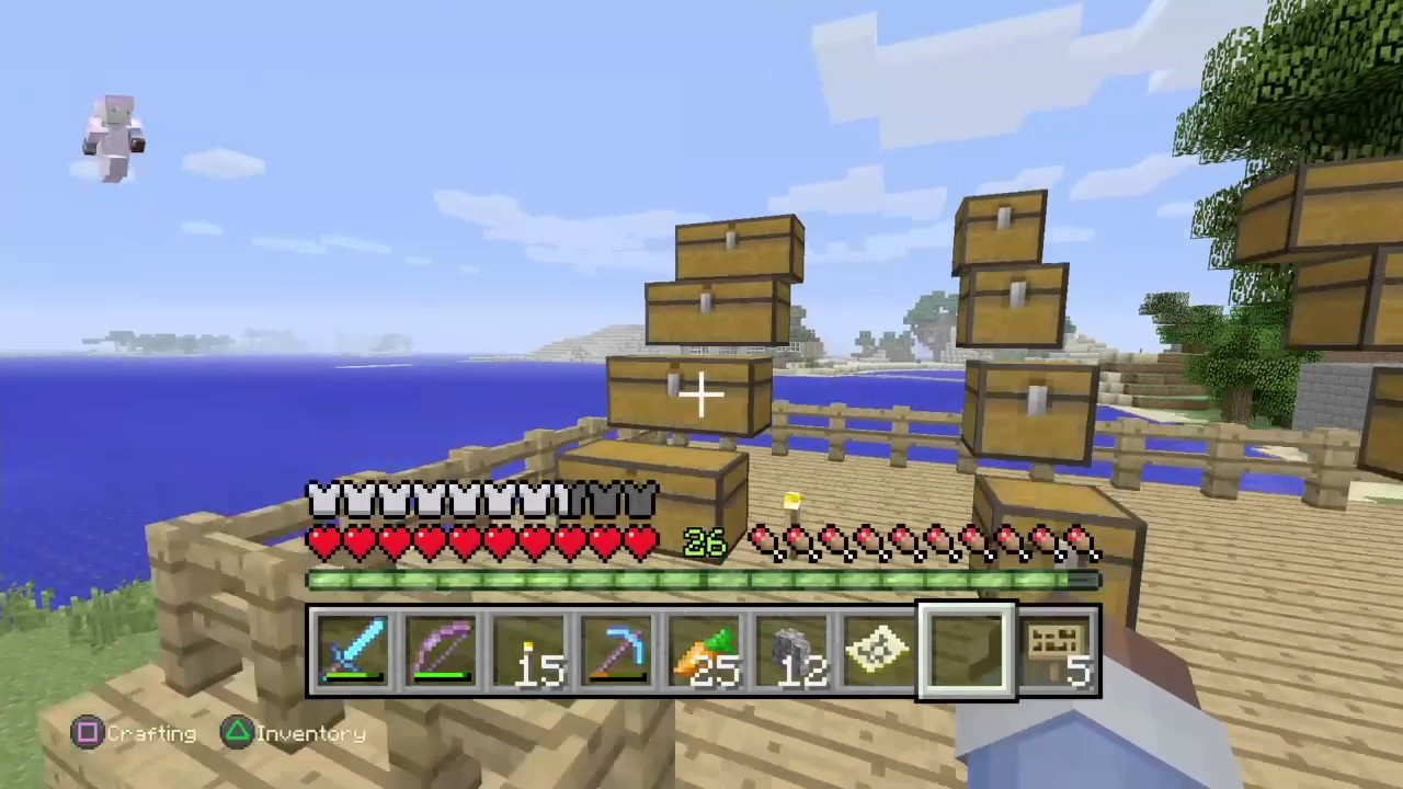 The new secret base ( minecraft let's play episode 14) - YouTube
