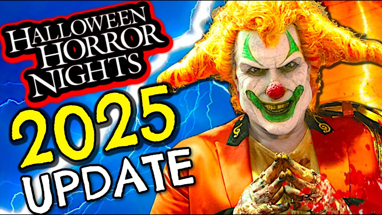 Halloween Horror Nights 2025 NEW JACK MERCHANDISE | HHN 34 - YouTube