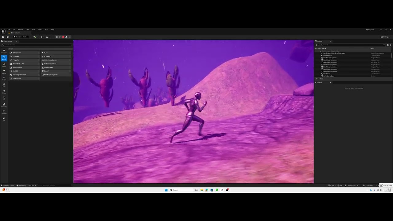 My unreal engine world tour - YouTube