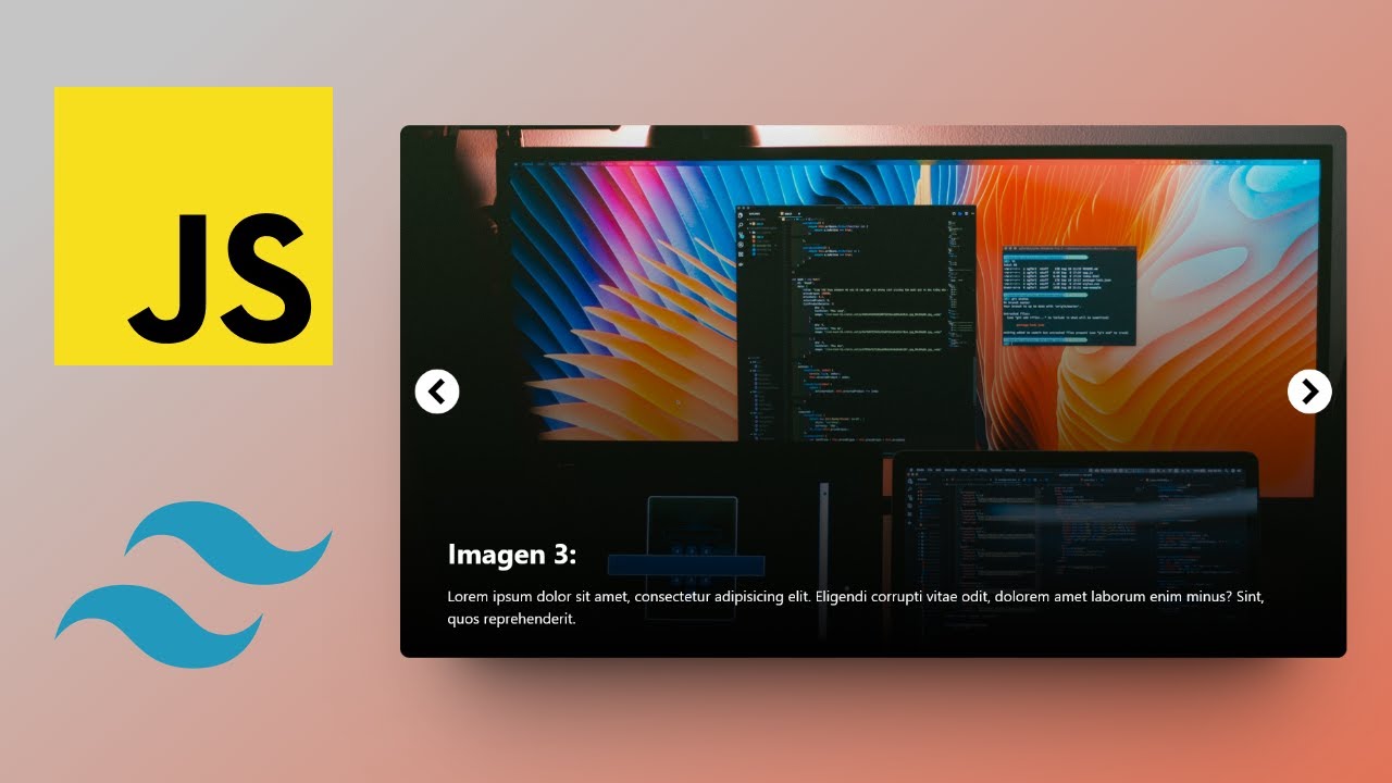 Como Crear Un Slider Con Tailwindcss And Javascript Youtube 0120