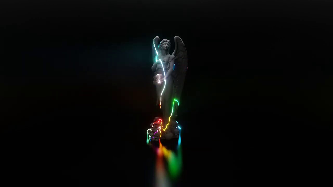 Angel Background Loop 60fps - YouTube