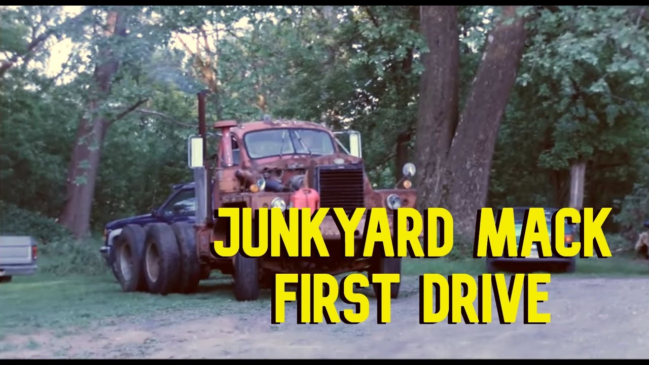 Resurrecting a 1963 Mack B81 - FIRST DRIVE! - Part 3 - YouTube