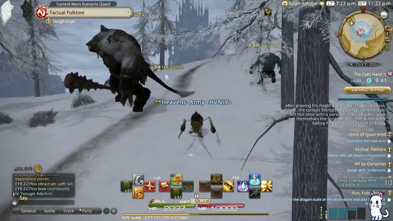 Final Fantasy XIV: E19 (Finally Some Ninja Gear) - YouTube