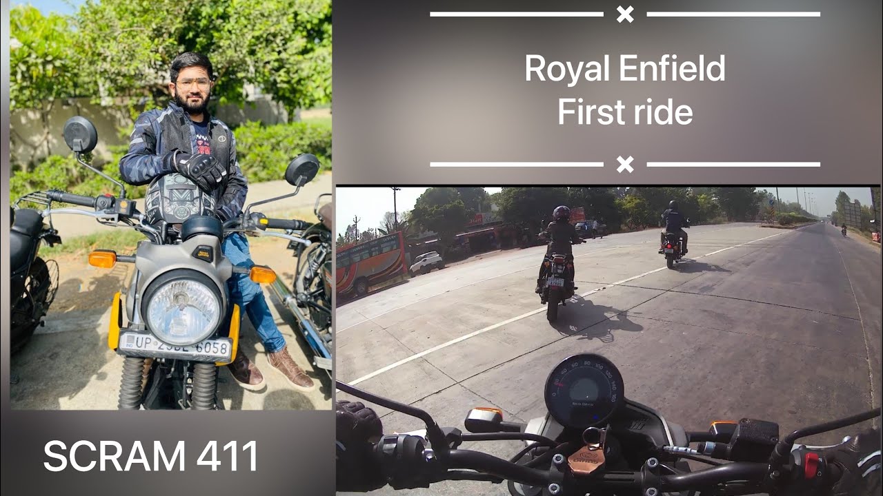 First Ride Of Scram 411 | Royal Enfield | Buy it or Not? - YouTube