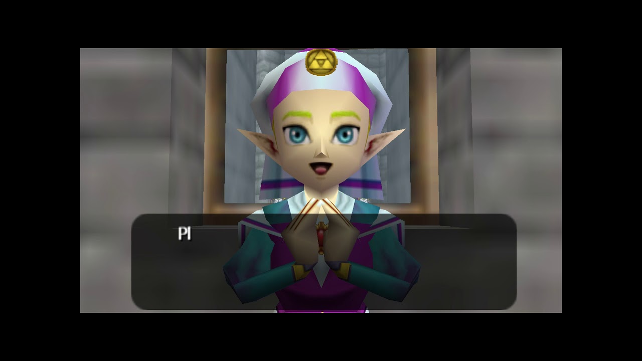 Saying No to every Zelda dialogue during first meeting in Ocarina of ...