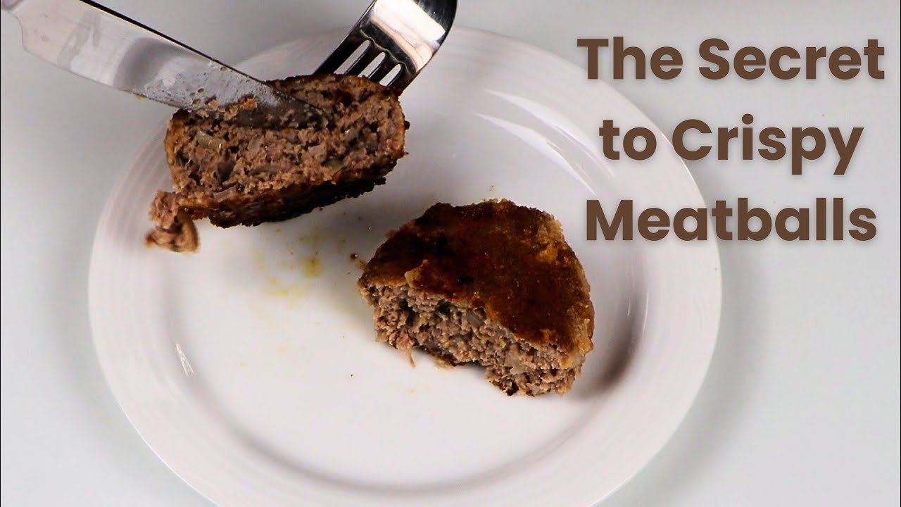 My Crumbed Meatball Recipe with a Touch of Thyme - YouTube
