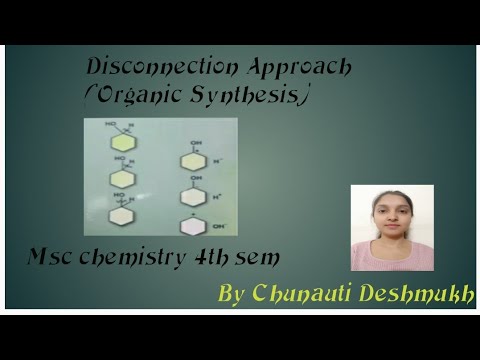 Disconnection Approach... (organic synthesis)msc 4th sem chemistry ...