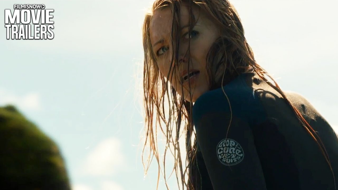 Blake Lively is attacked by a Great White Shark in THE SHALLOWS ...