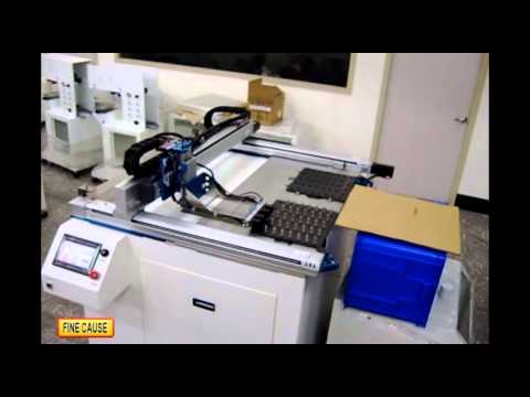 XY Auto-Array Robot Arm_Fine Cause Company - YouTube