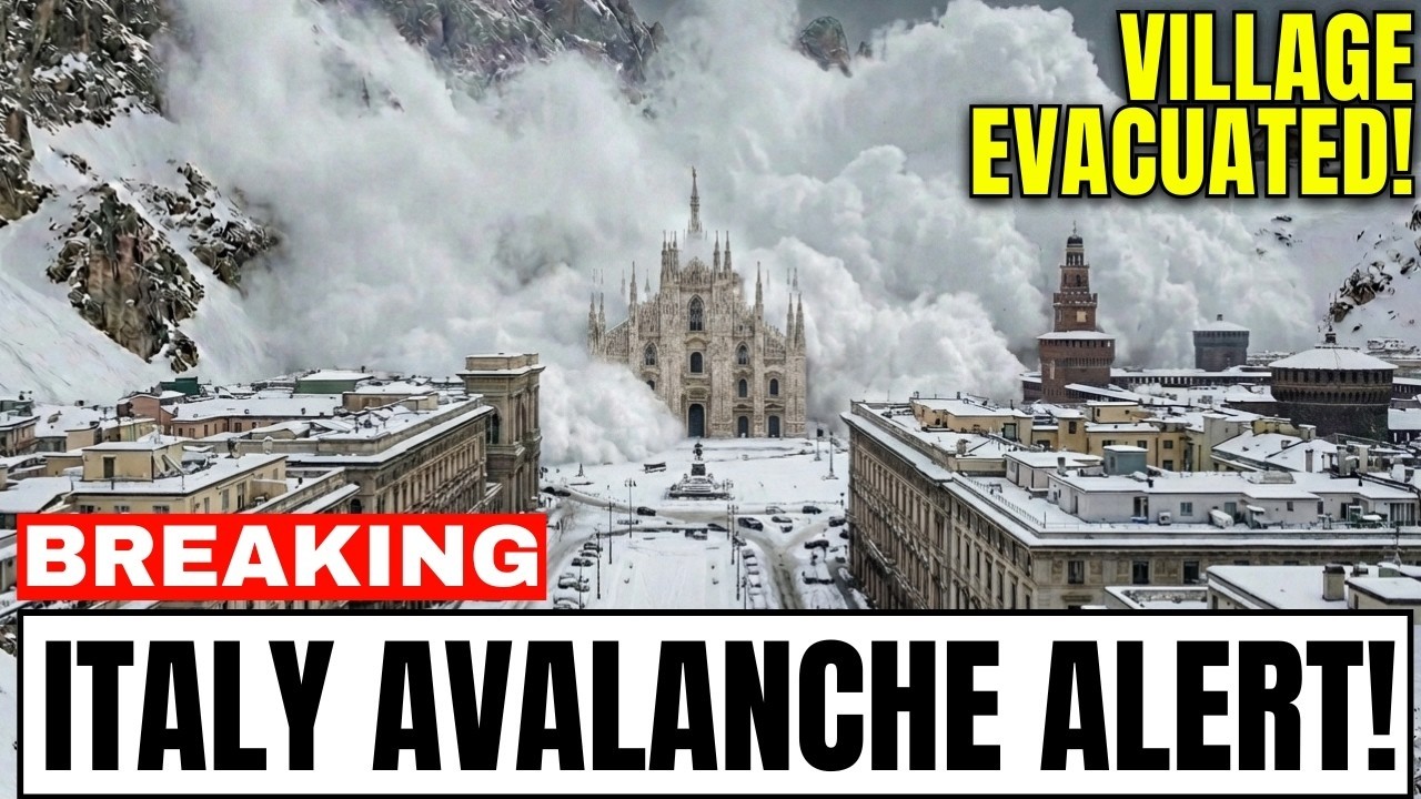 Italy Avalanche Emergency ERUPTS — 500 Airlifted as Alpine Towns ...
