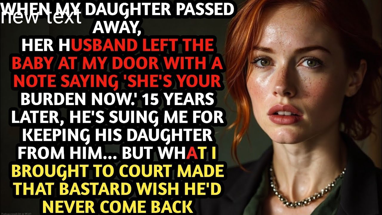 PART 2 My Son-In-Law Left His Baby At My Doorstep And Vanished - A Decade Later He Took Me To ...