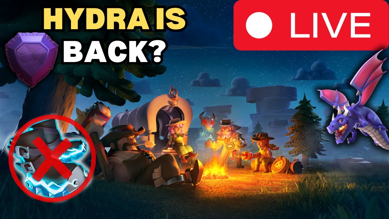 Hydra Legend Attacks into Hard Mode KOTH! Join up - YouTube