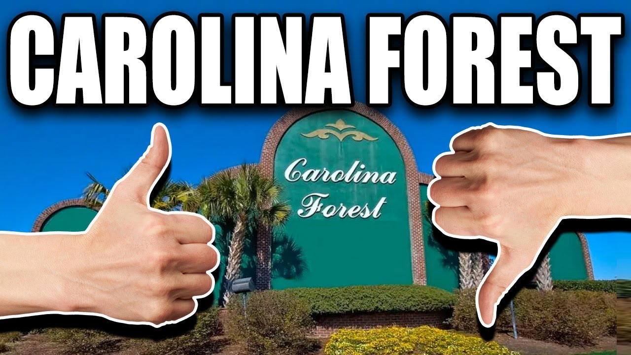 Pros & Cons of Living In Carolina Forest In Myrtle Beach, SC - YouTube