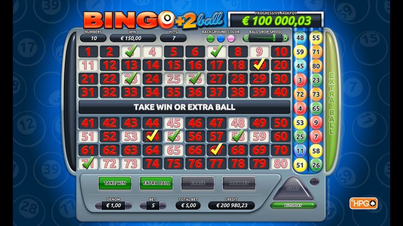 BINGO +2BALL ™ - the popular Bingo online at Goldruncasino - YouTube