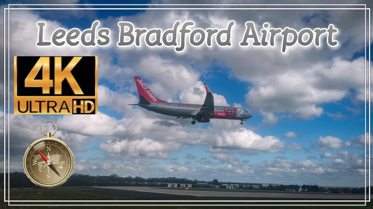 Leeds Bradford Airport Viewing Point 4k video - YouTube