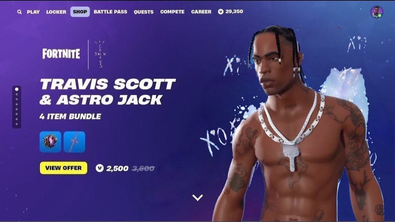 FINALLY TRAVIS SCOTT RETURNING FOR LEAKS!! when is Travis Scott coming back item shop released ...