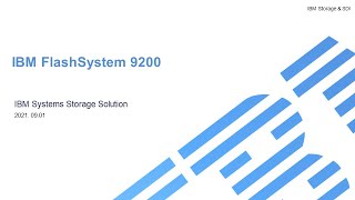 IBM FlashSystem 9200 올플레시 스토리지로 속도의 경계를 허물다! - B2B IT 미디어 플랫폼