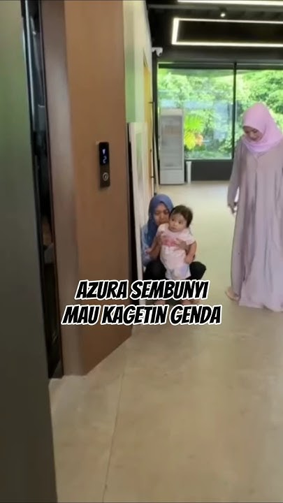 Azura sembunyi mau kagetin genda - YouTube