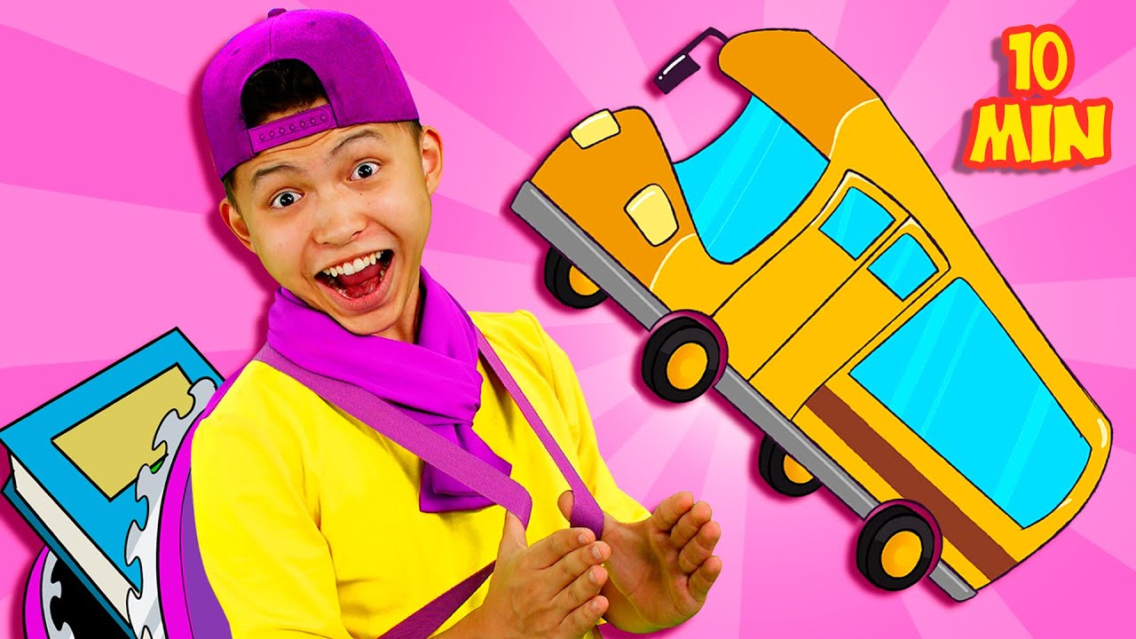 Back to School Songs + More Nursery Rhymes | Dominoki Kids Songs - YouTube