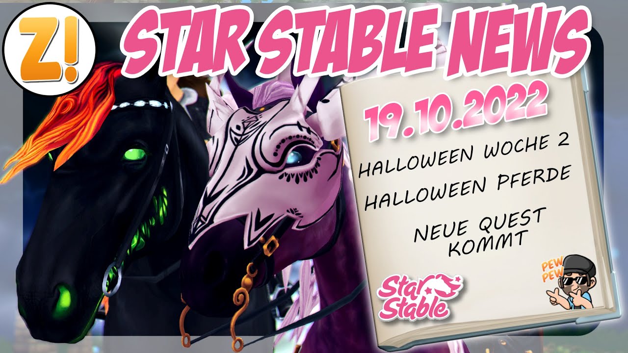 STAR STABLE NEWS: NEUE MAGISCHE PFERDE 💜🐴 HALLOWEEN 2022 [SSO NEWS][19. ...