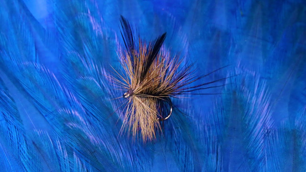 Fly Tying: The Dark Furnace Dapping Fly with Martyn White - YouTube