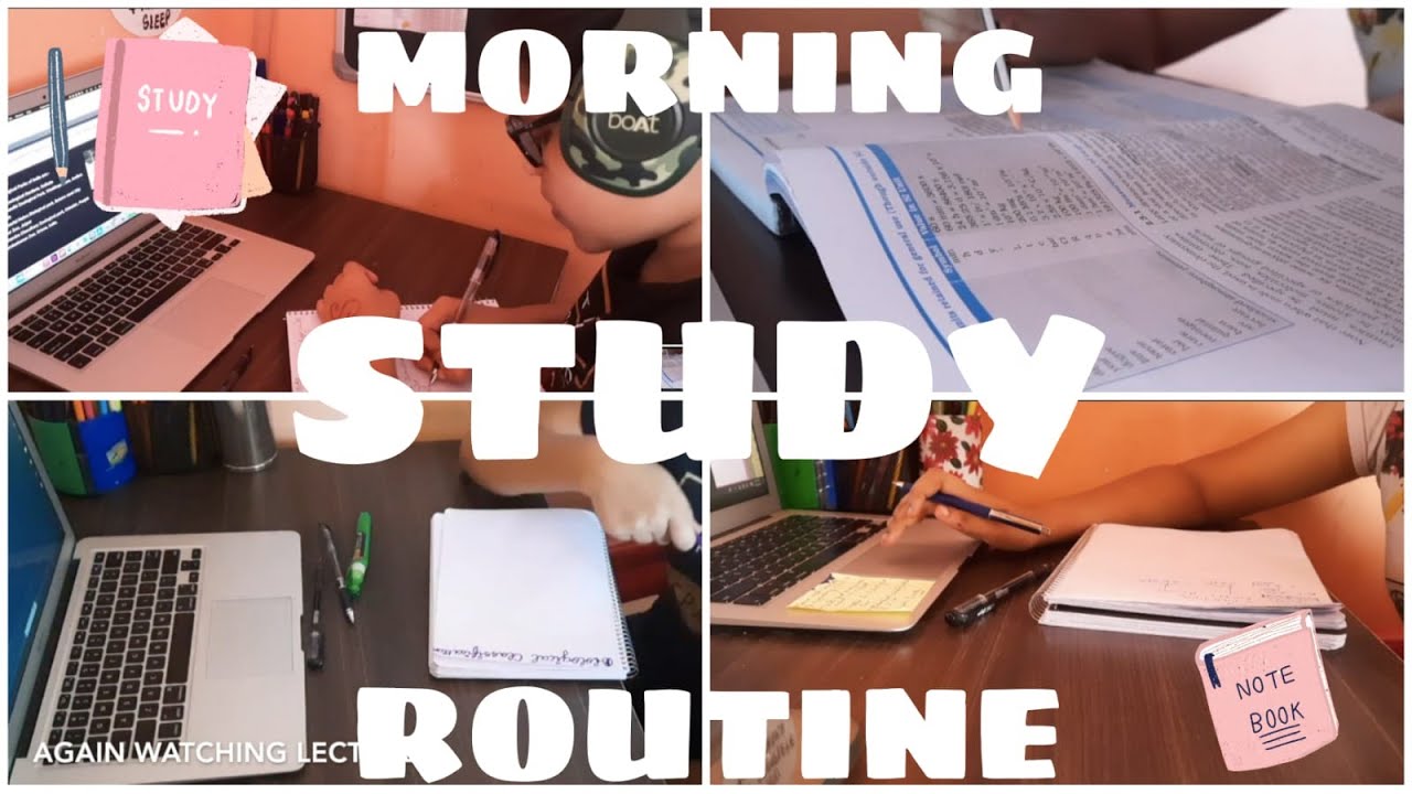 MY MORNING STUDY ROUTINE | PRODUCTIVE | NEET 2024 - YouTube
