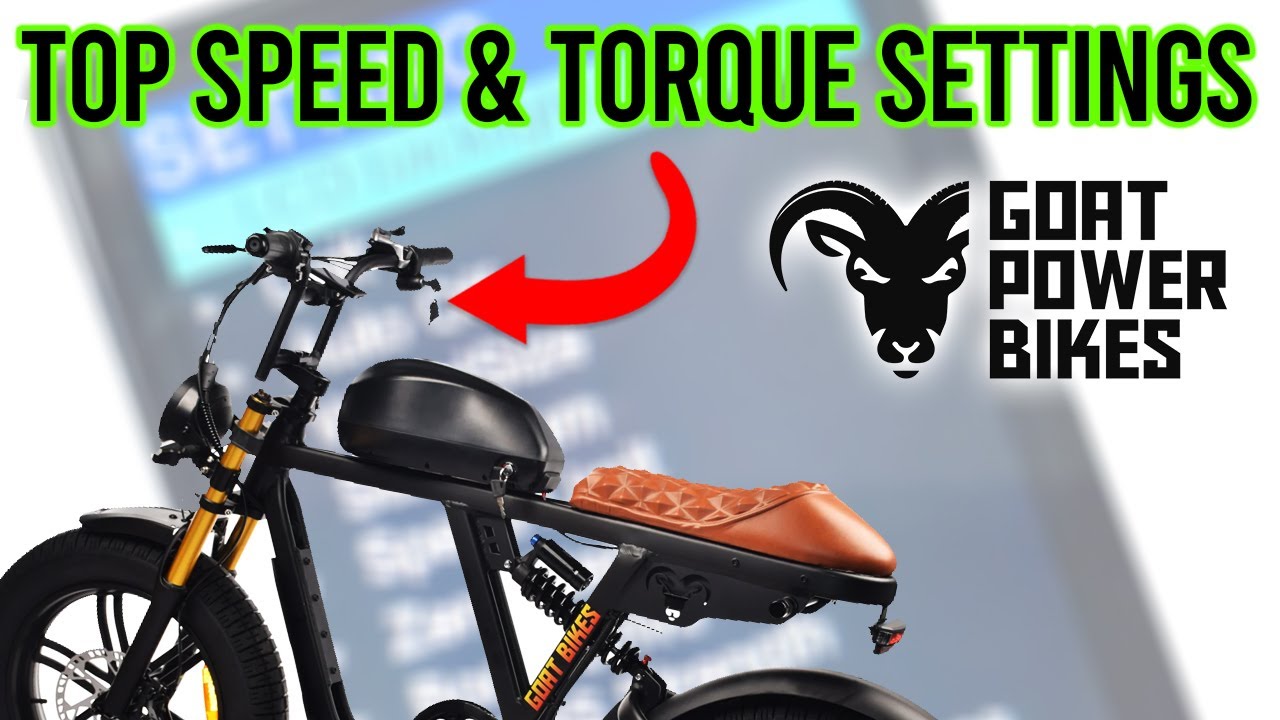 Motor Goat V3: Max Torque & 40+MPH Top Speed Settings - YouTube