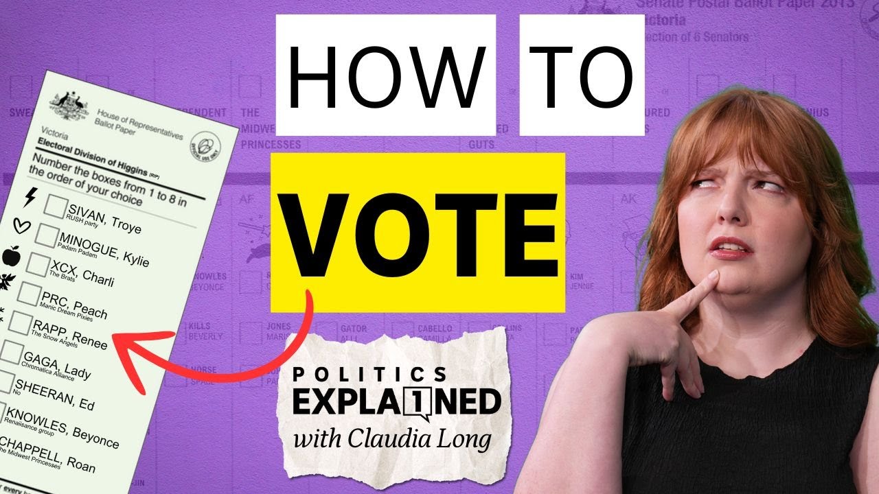 How to vote in the federal election | Politics Explained | ABC NEWS ...