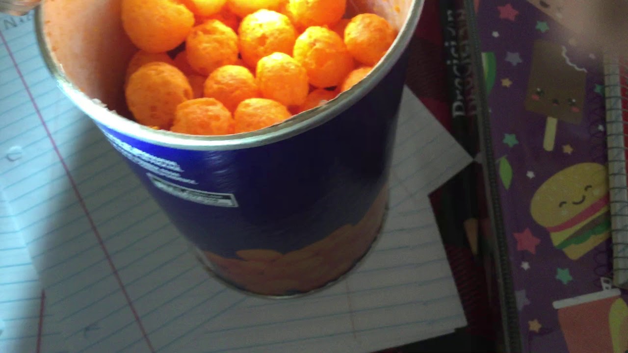 Eating expired cheese balls cause I’m bored - YouTube