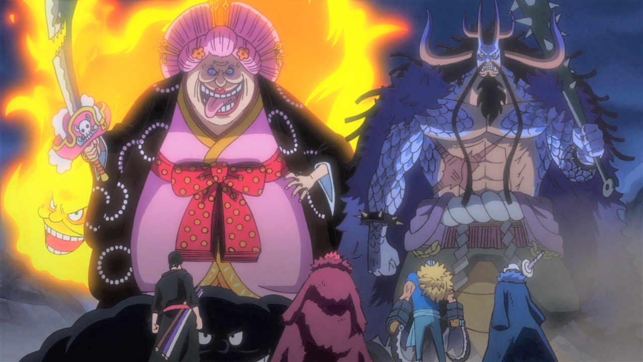 Kaido Reveals His Man-Beast Form To The Worst Generation! One Piece ...