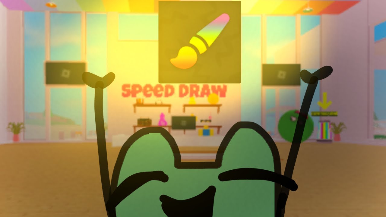 Playing speed draw!! || game credits speed draw on Roblox || I hope you ...