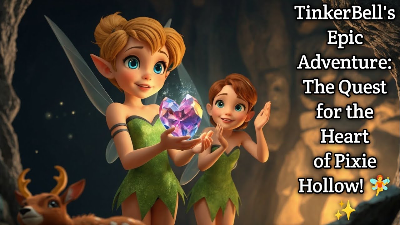 TinkerBell's Epic Adventure: The Quest for the Heart of Pixie Hollow! 🧚 ...