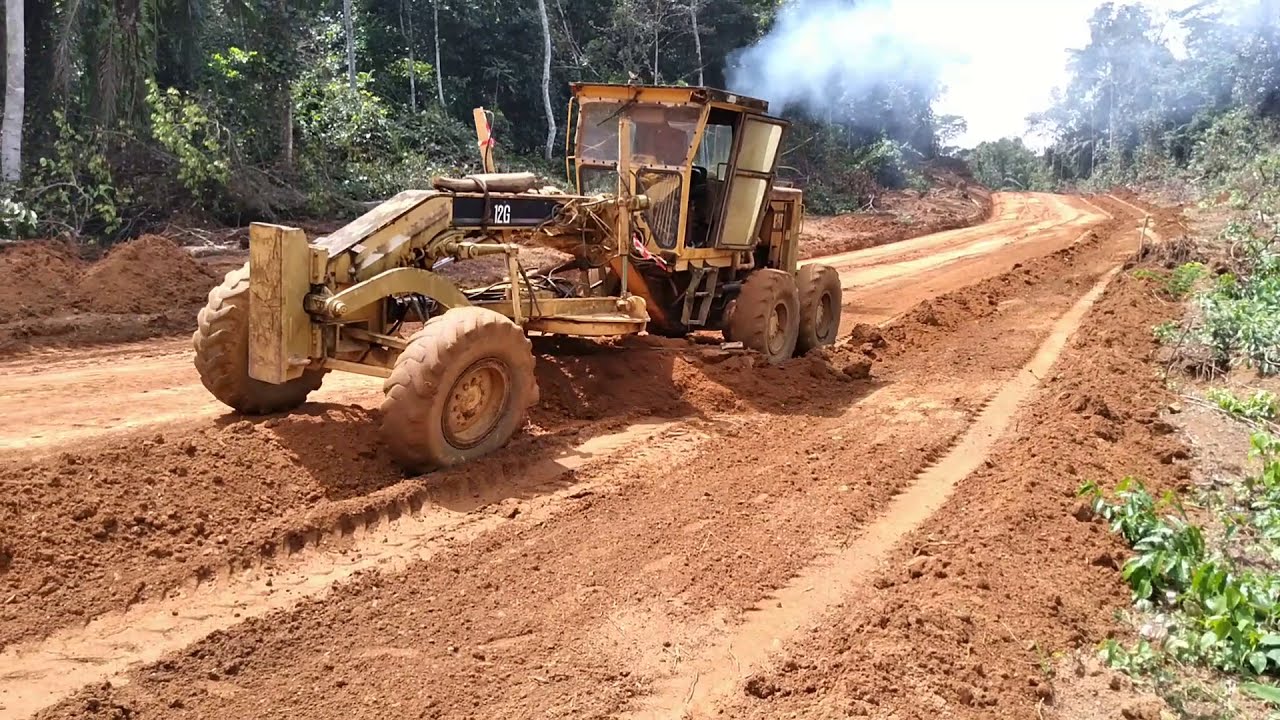 How To Build Road In The Forest, graveling Road, Road Constrution - YouTube