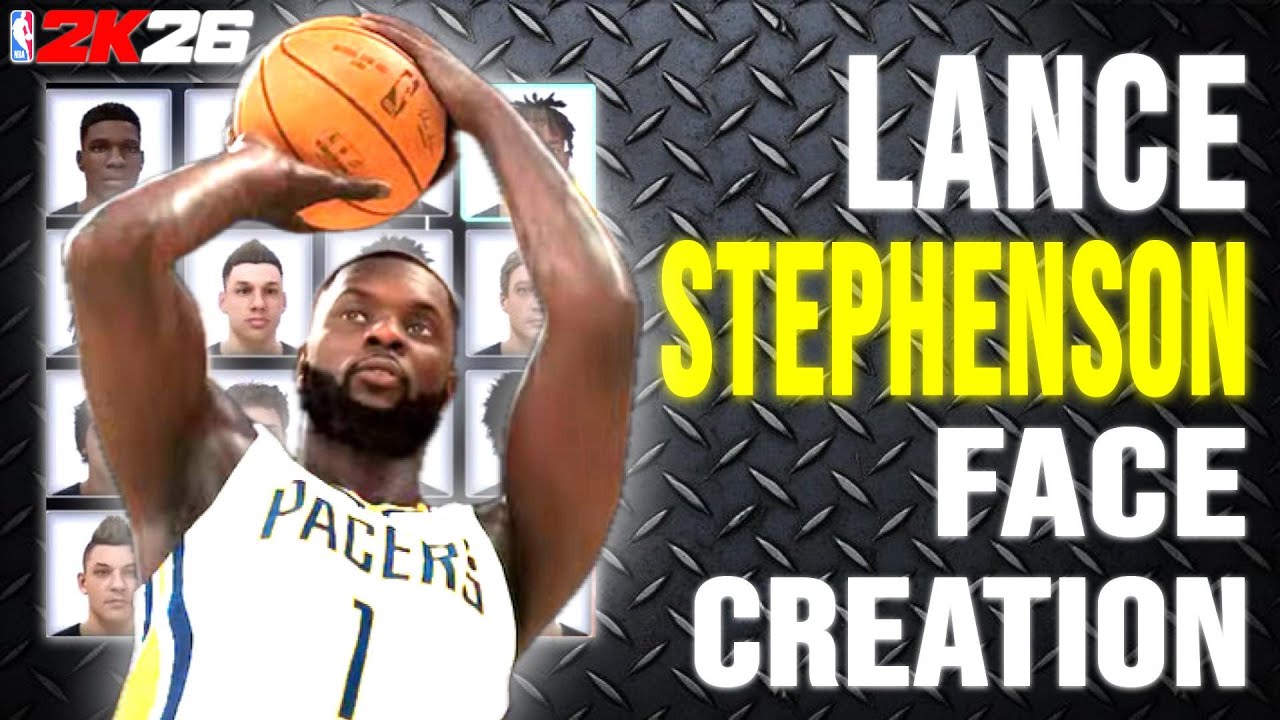 The BEST Lance Stephenson Face Creation In NBA 2K26! - YouTube