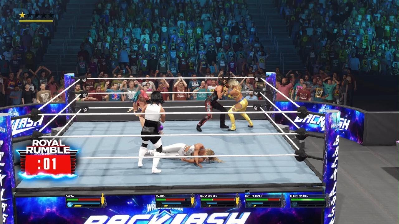 30-Woman Royal Rumble - YouTube