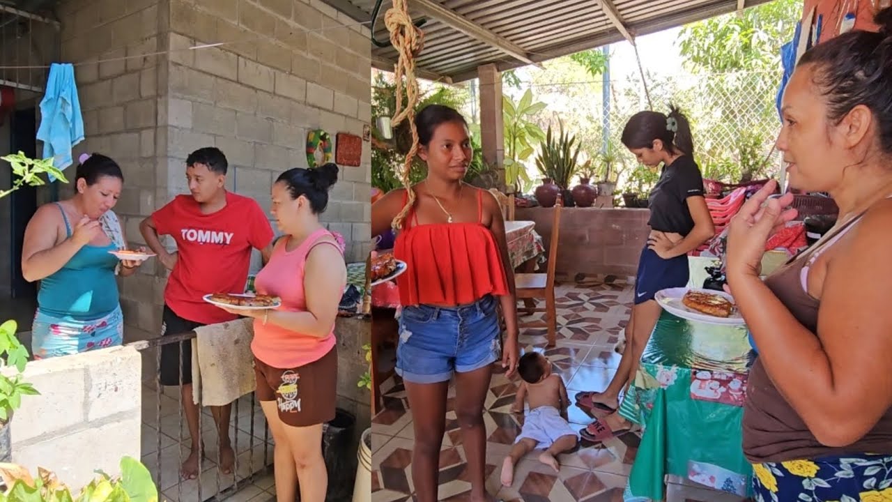 ERICKA Y NIÑA ISA DAN EL GUSTO BUENO AL BUDIN QUE PREPARO DAYANA | ESTA ...